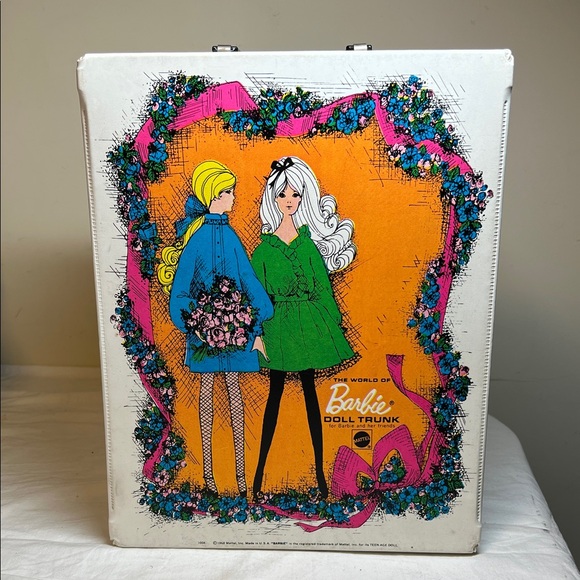 Mattel | Other | Vintage 968 The World Of Barbie Doll Trunk Case | Poshmark